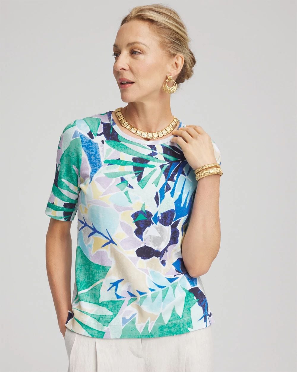 Pima Short Sleeve Everyday Tee | Chico's